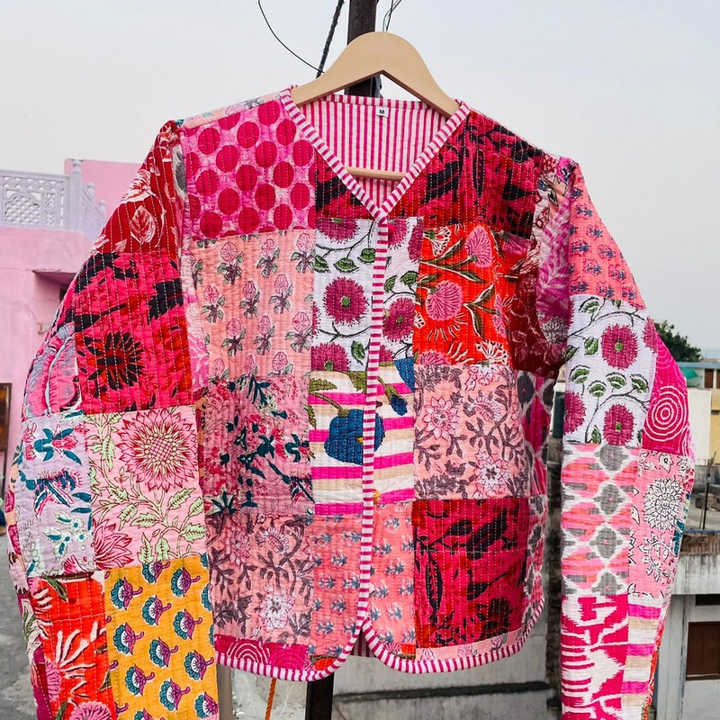 Patchwork Quilt Jacket - Etsy
