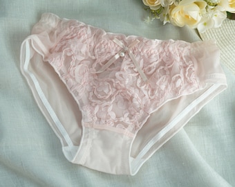 Frilly Sheer Panty - Etsy