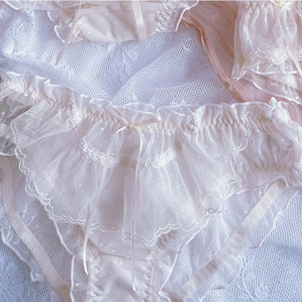 Double Layer Nylon Panties - Etsy