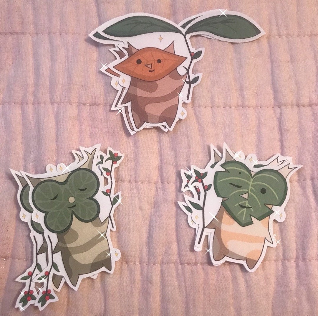 Legend of Zelda Korok Stickers, Vinyl Stickers - Etsy Österreich