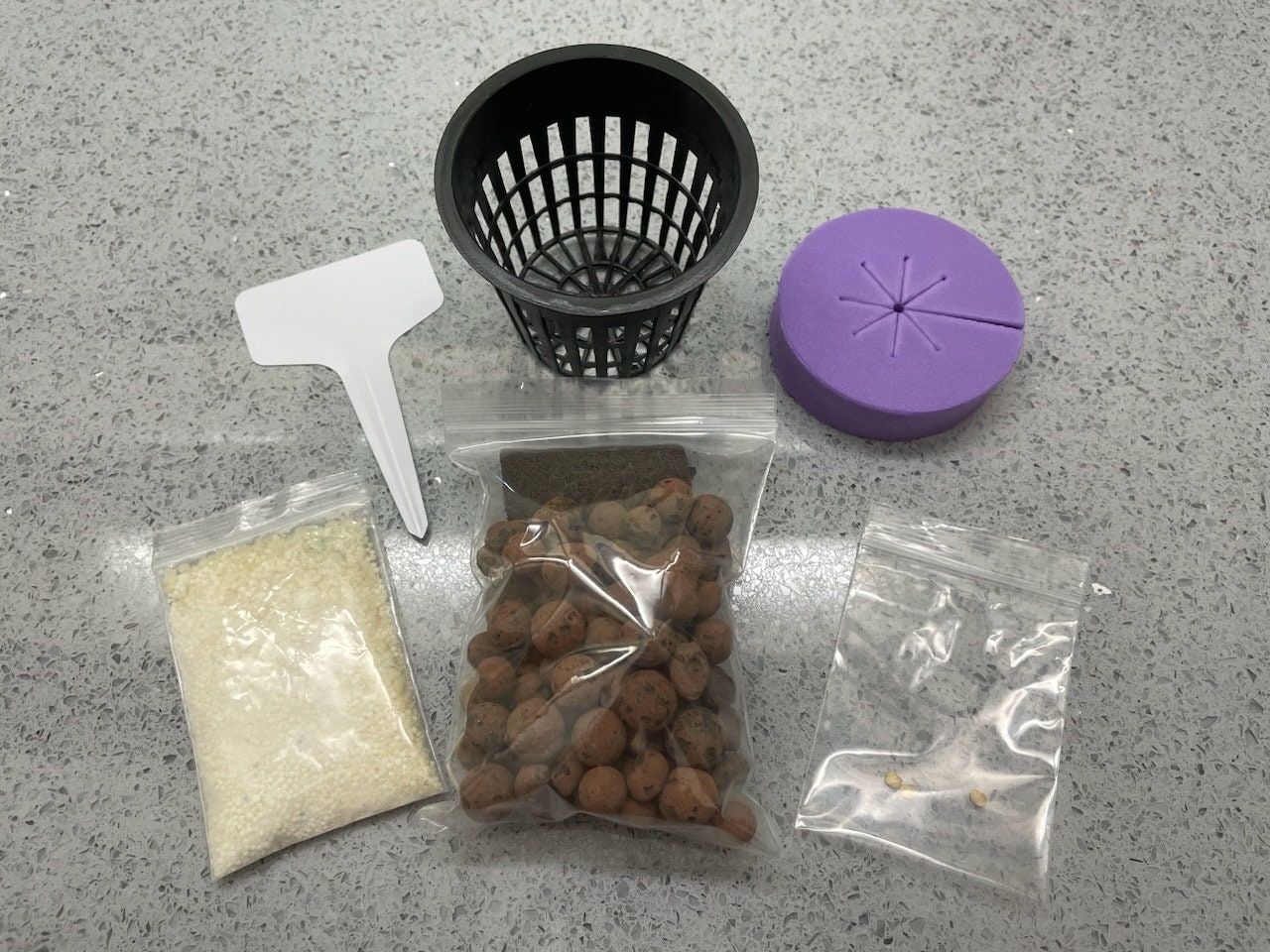 Hydroponic Kratky Starter Kit - No Jars - Etsy