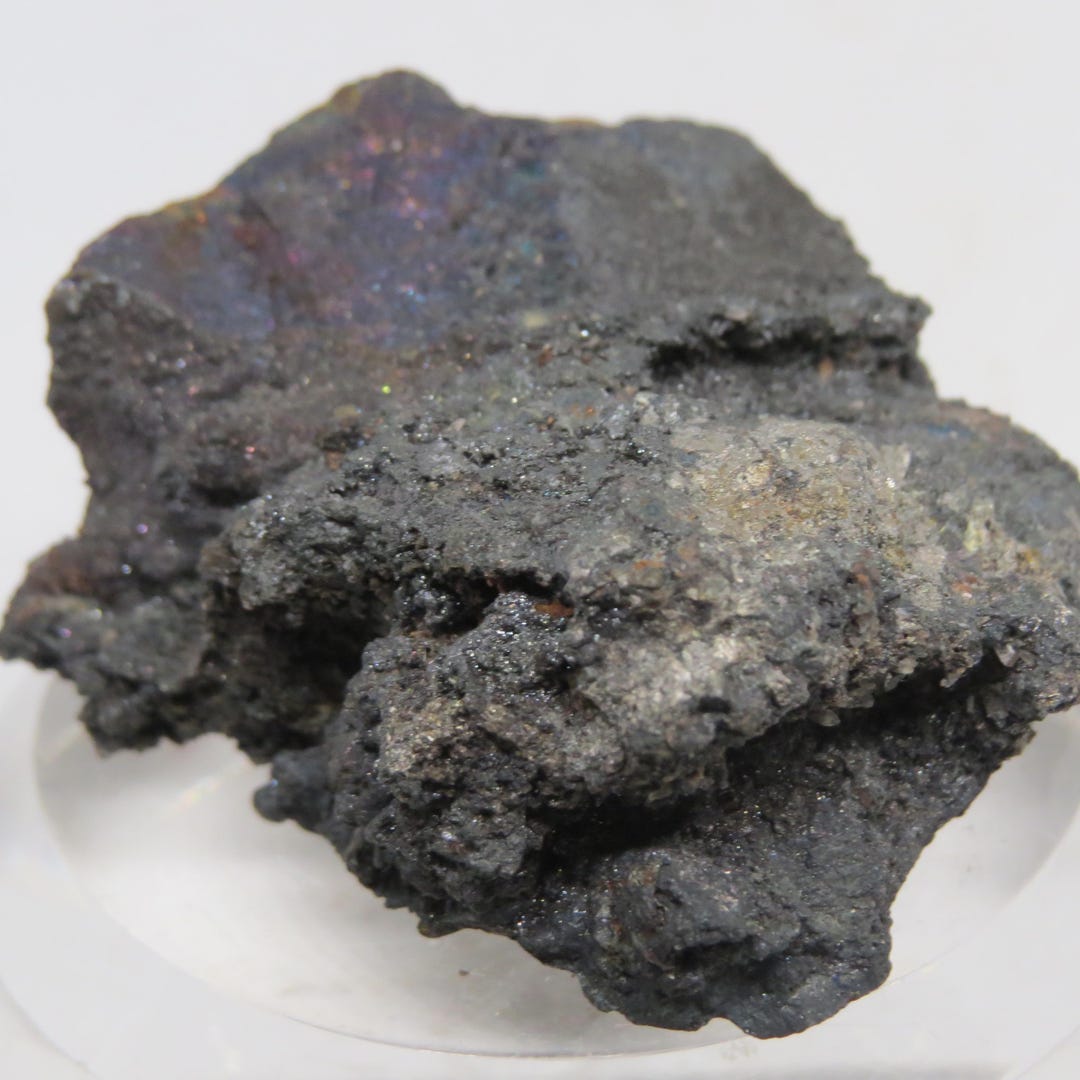 Bornite With Chalcocite, Massive and Crystalline Sulfide Ore, Geevor ...