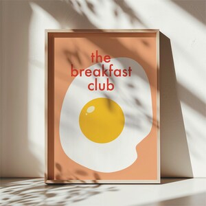 The Breakfast Club Digital Download / Poster Print, Wall Decoration ...