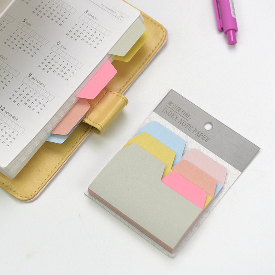 Pastel Gradient Sticky Note Tabs Index Tabs Flag Sticky - Etsy