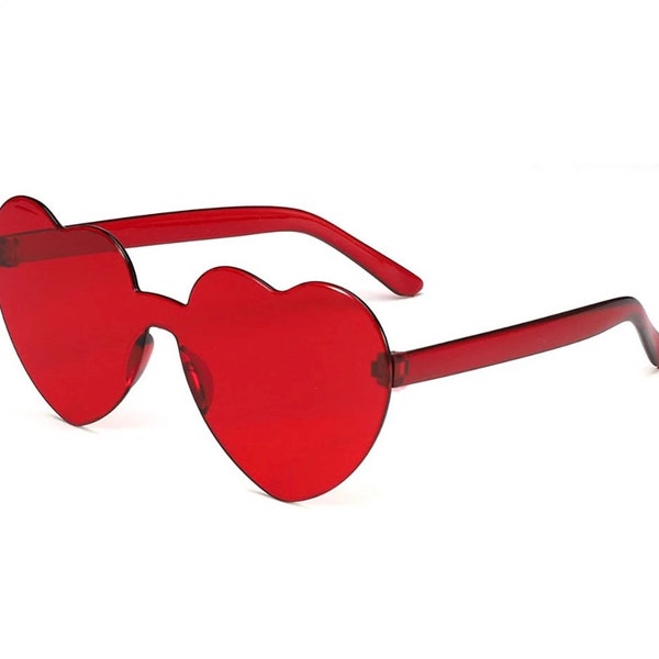 Heart Sunglasses - Etsy