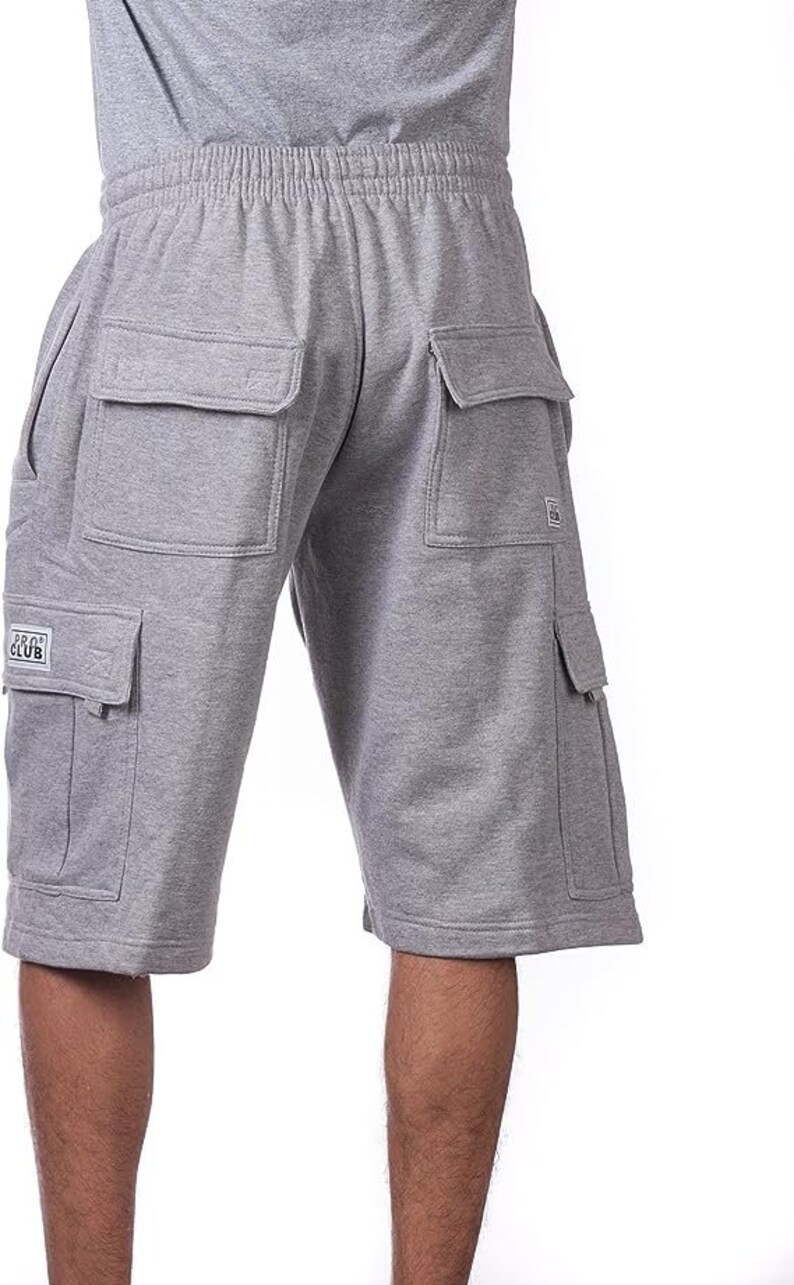 Pro Club Men's Fleece Cargo Short - Etsy