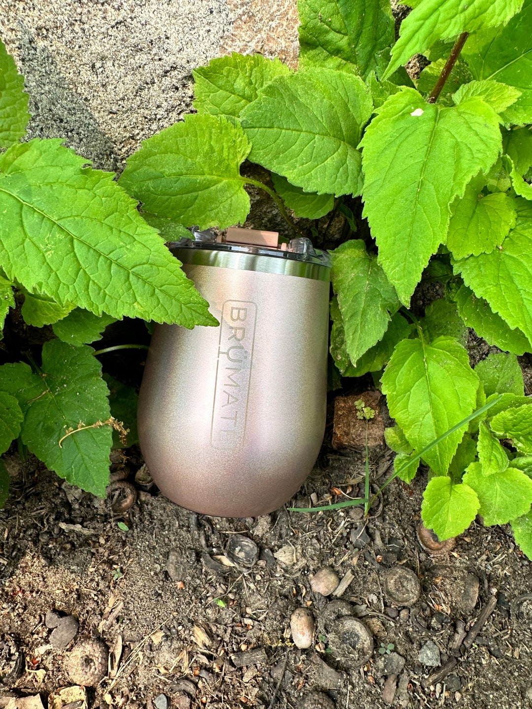 Brumate Uncork'd \\ Glitter Rose Gold \\ Wine Tumbler \\ Brumate ...