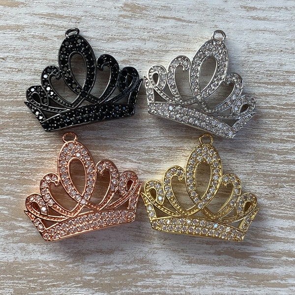 Crown Charms - Etsy