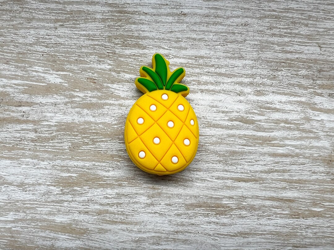 2 Count Pineapple Silicone Beads, Pineapple Focal Bead, 19*32*9mm - Etsy