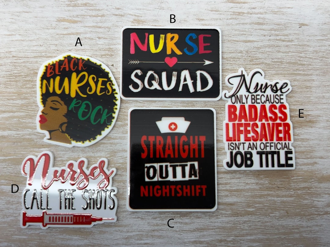 1 NO HOLE Nurse Planar Charm, Flatback Charms, Resin Charm, Healthcare ...