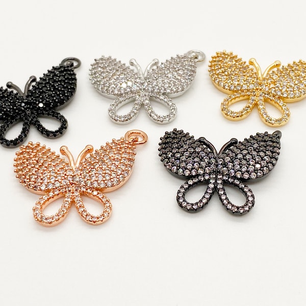 Butterfly Charms - Etsy