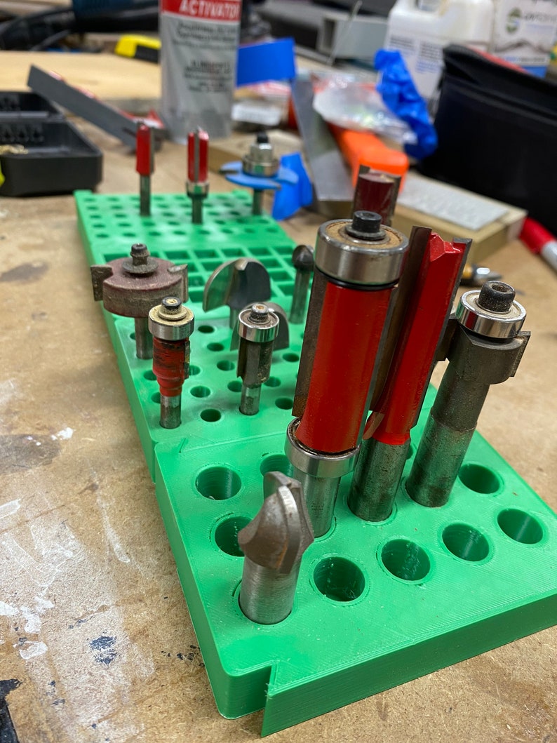 Modular Router Bit Holder: CNC & 3D Printer Files (digital Download) - Etsy