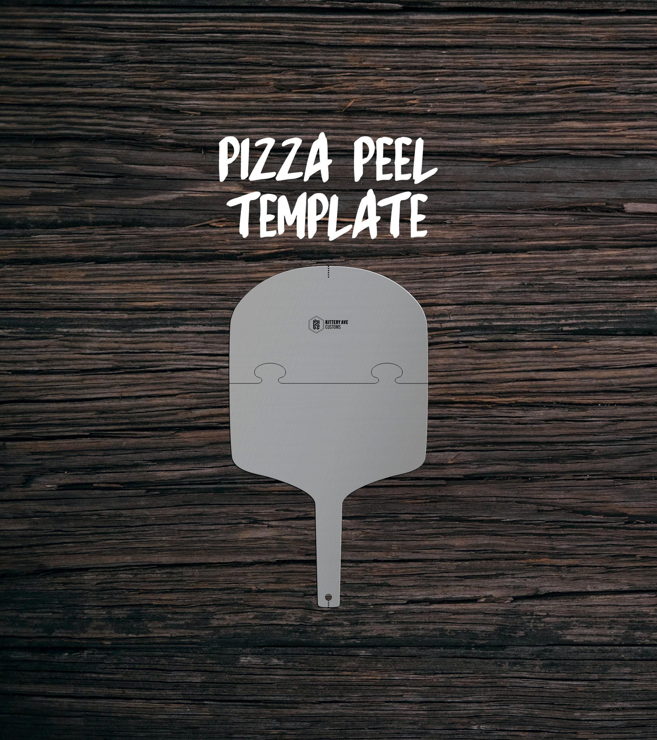 Acrylic Pizza Peel Template | Router Template | Clear Acrylic - Etsy