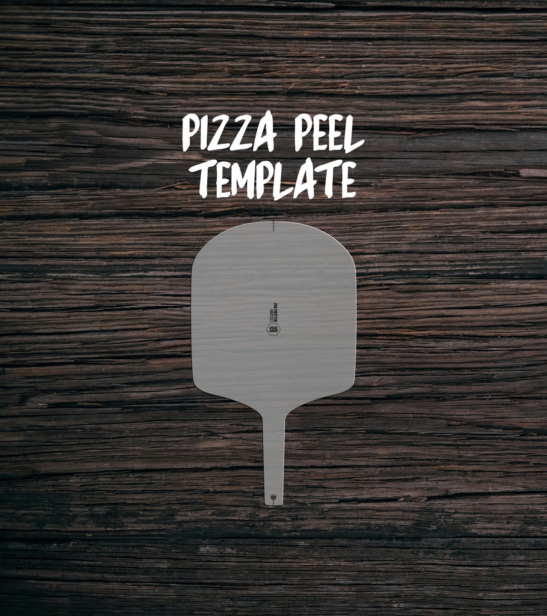 Acrylic Pizza Peel Template | Router Template | Clear Acrylic - Etsy