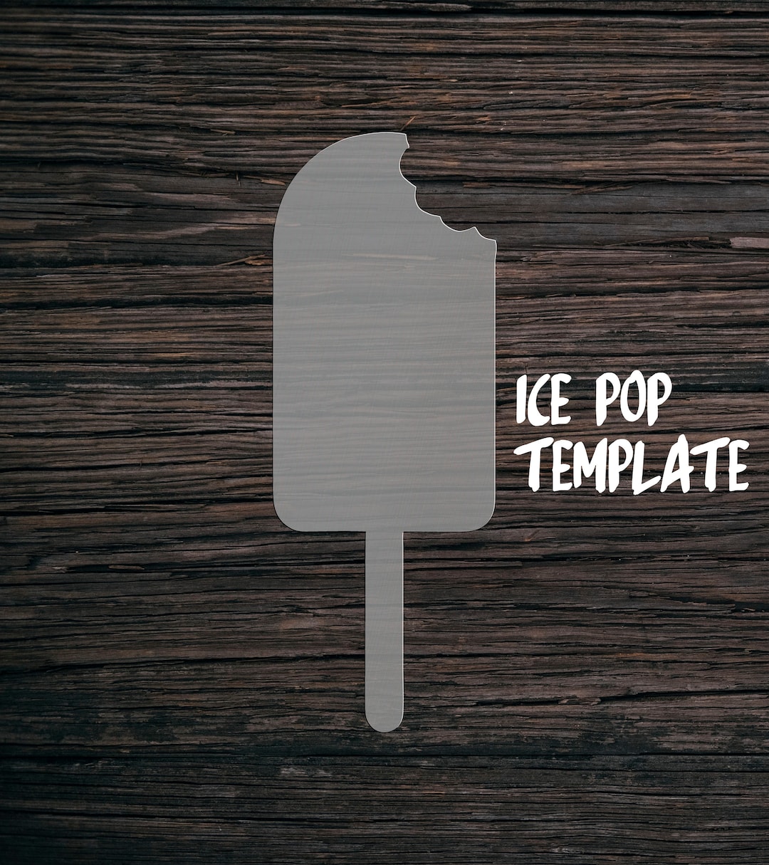 Clear Acrylic Ice Pop Charcuterie Board Template | Router Template - Etsy