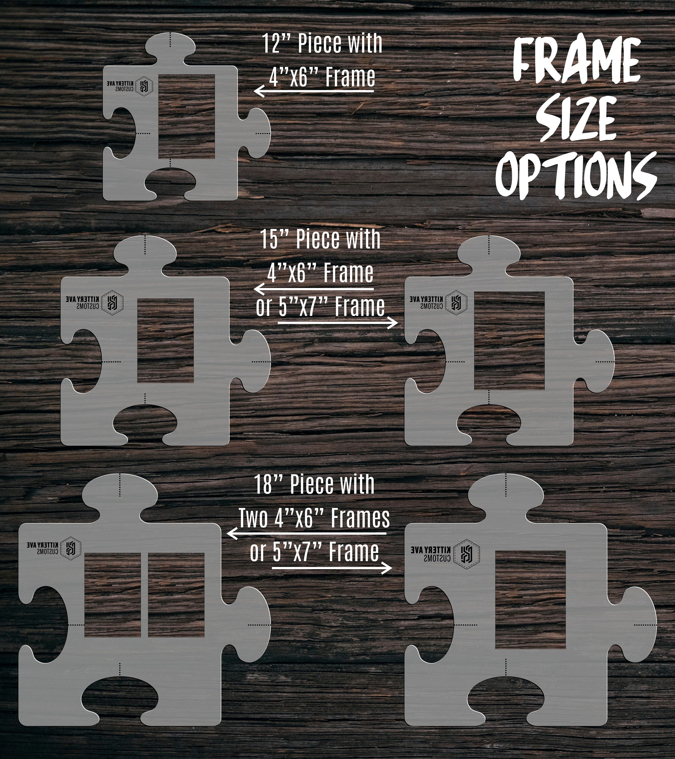 Puzzle Piece Router Template: Acrylic Cutting Board & Picture Frame - Etsy