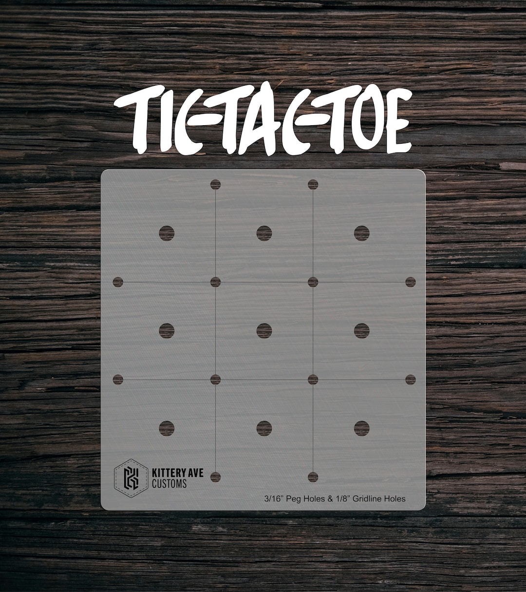 Clear Acrylic Peg Game Templates | Router Template | Drill Press ...