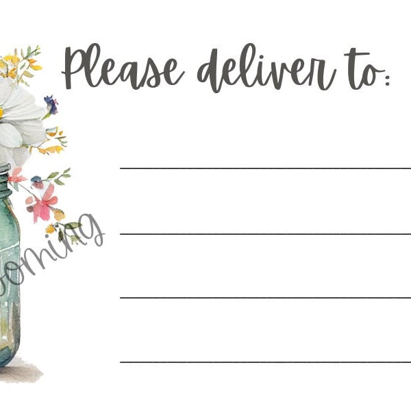 Autumn PDT Labels - Etsy