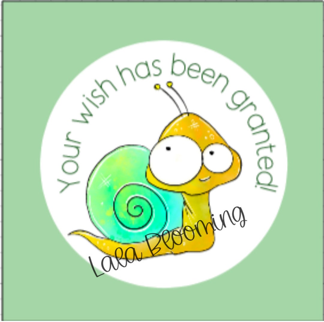 Your Wish Has Been Granted Sticker Bundle/ Snail Mail Stickers / Paper ...