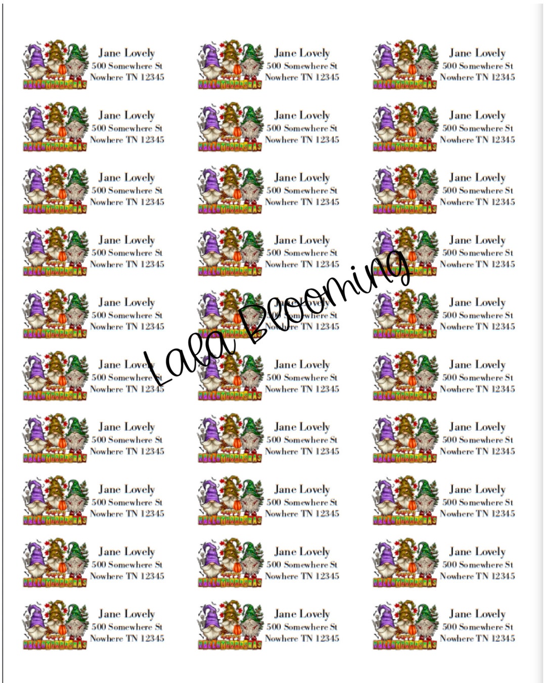 Custom Return Address Label Stickers, Return Address Labels, Envelope ...