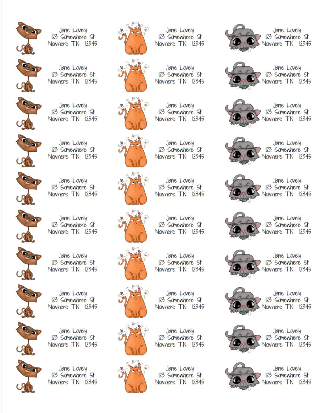Spring Custom Return Address Label Stickers, Return Address Labels ...