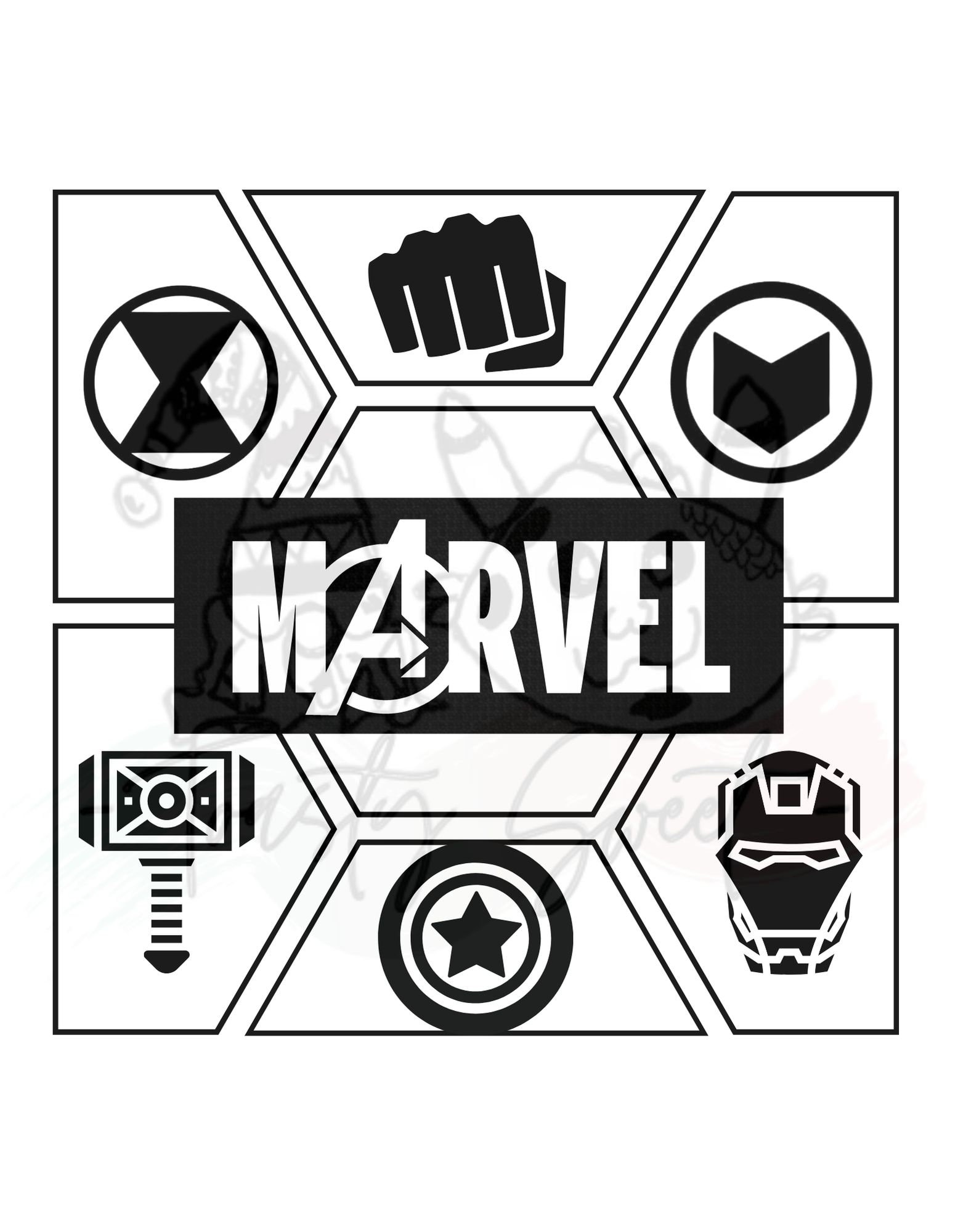 Avengers Assemble Logo Vector