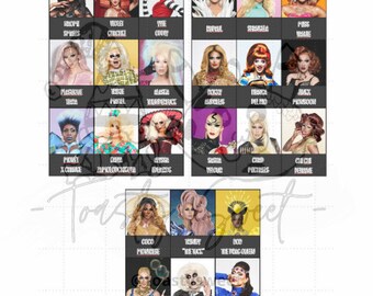 Drag Race Guess Who - Etsy
