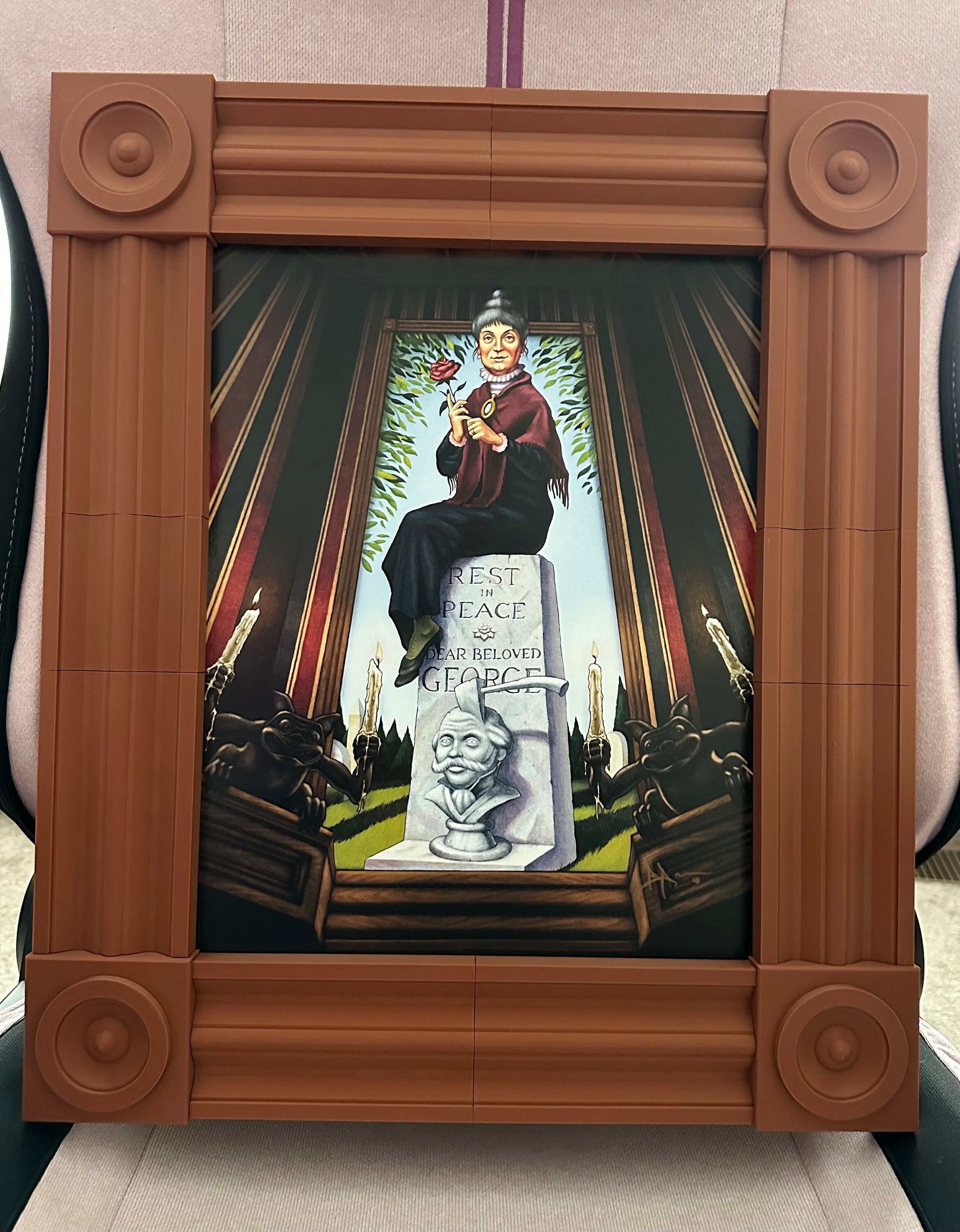 DIGITAL FILES for Haunted Mansion Inspired Portrait Frame - Etsy