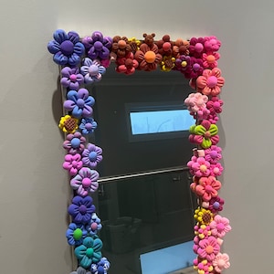 Handmade Japanese Inspired Flower Mirror Full Length - Etsy