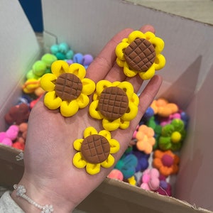 Handmade Foam Clay Flowers for Decoration box of 100 Flowers - Etsy