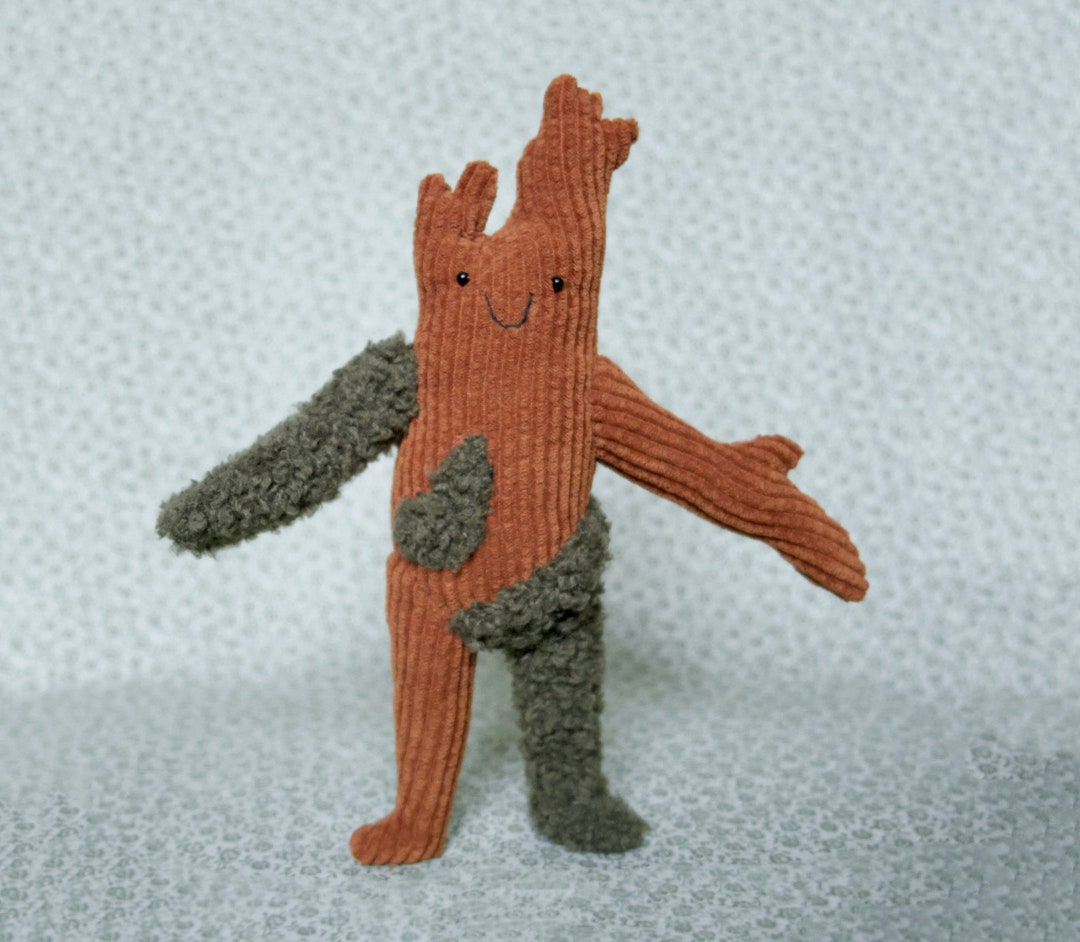 Tree Person Plush Figure - Etsy