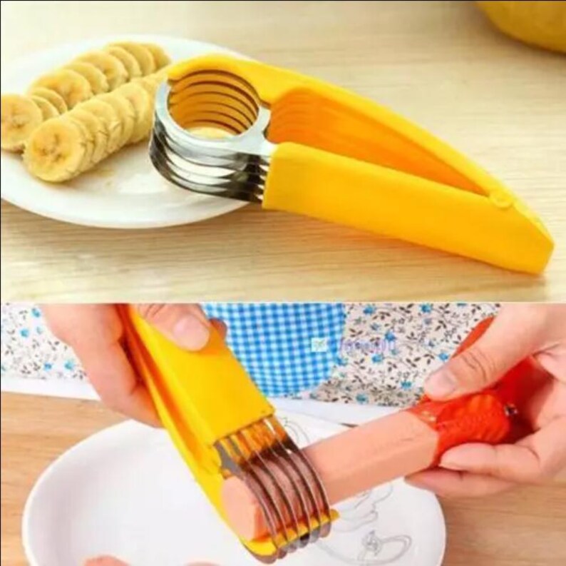 Heavy Duty Kitchen Tool Gadget Accessories Banana Cutter Sausage ...