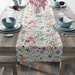 Floral Table Runner, English Garden Runner, Spring Table Decor Floral ...