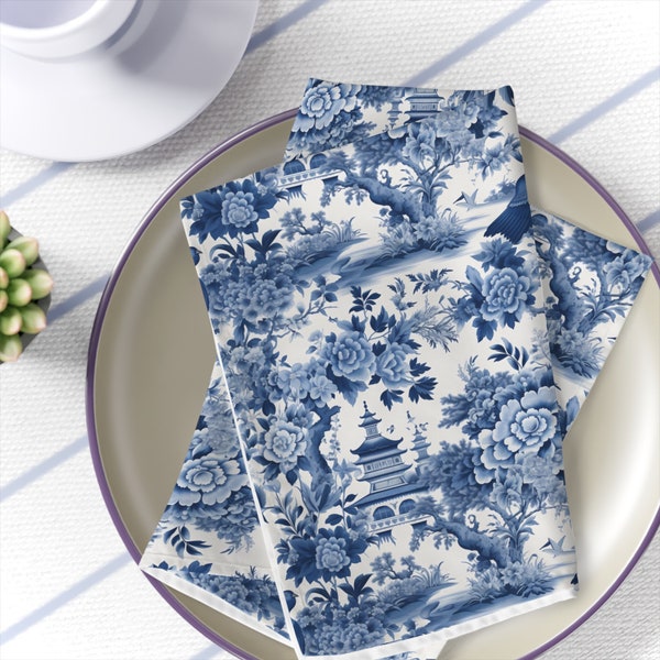 Toile Napkins - Etsy