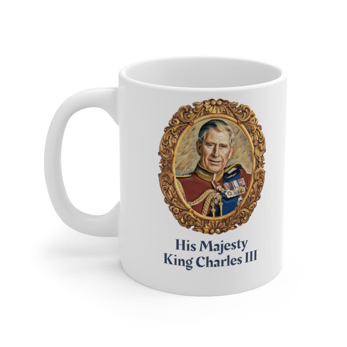 King Charles III, HRH King Charles Mug, Coronation Mug, His Royal ...