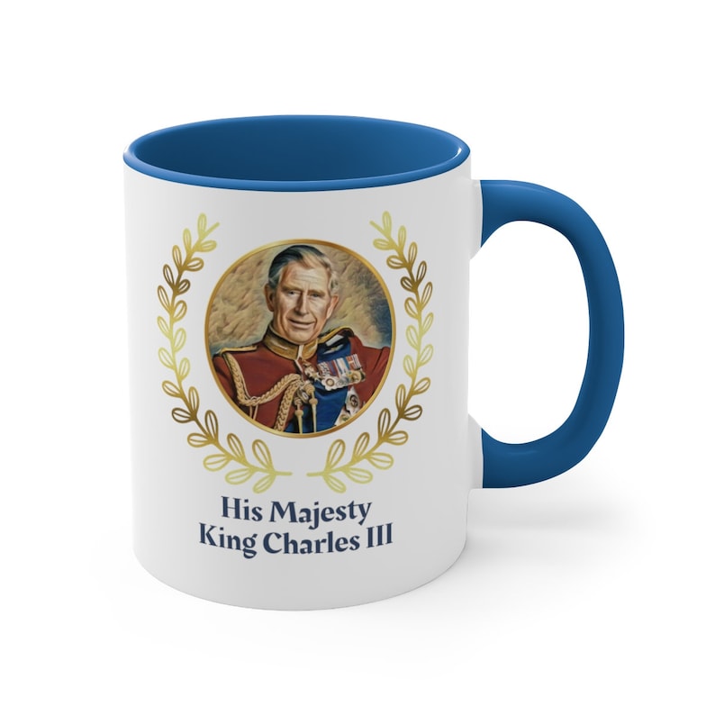 King Charles III HRH King Charles Mug Coronation Mug His - Etsy Singapore