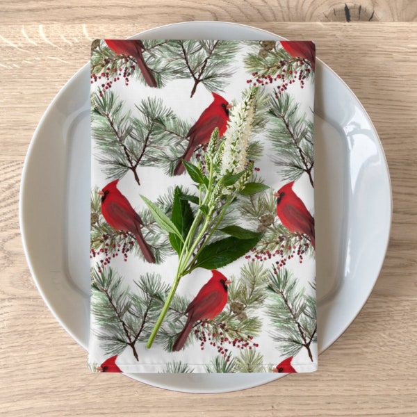 Cardinal Table Decor - Etsy