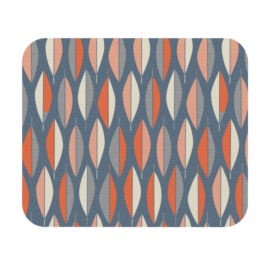 Mid-century Modern Mouse Pad Contemporary Design Desk and - Etsy
