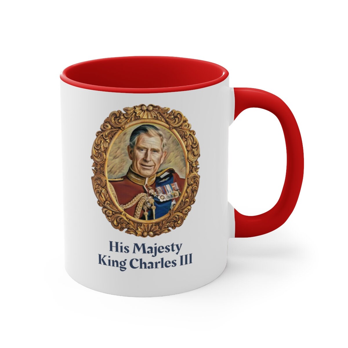 King Charles III HRH King Charles Mug Coronation Mug His - Etsy Finland