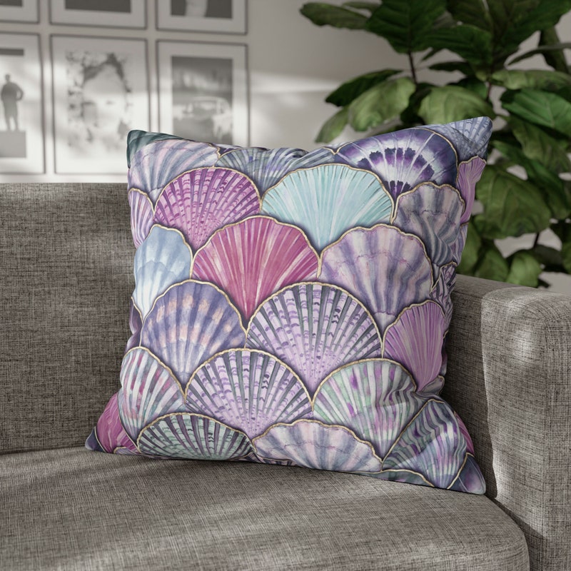 Sea Shell Pillow - Etsy