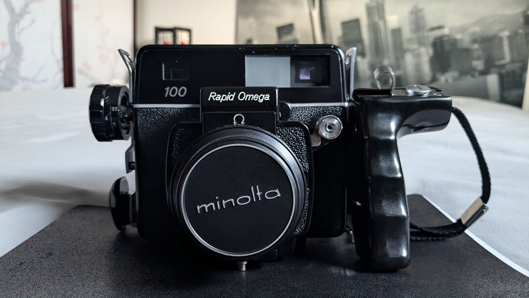 Koni Omega Rapid 100 Rangefinder & 2x Lenses - 120 Film Camera - Very ...