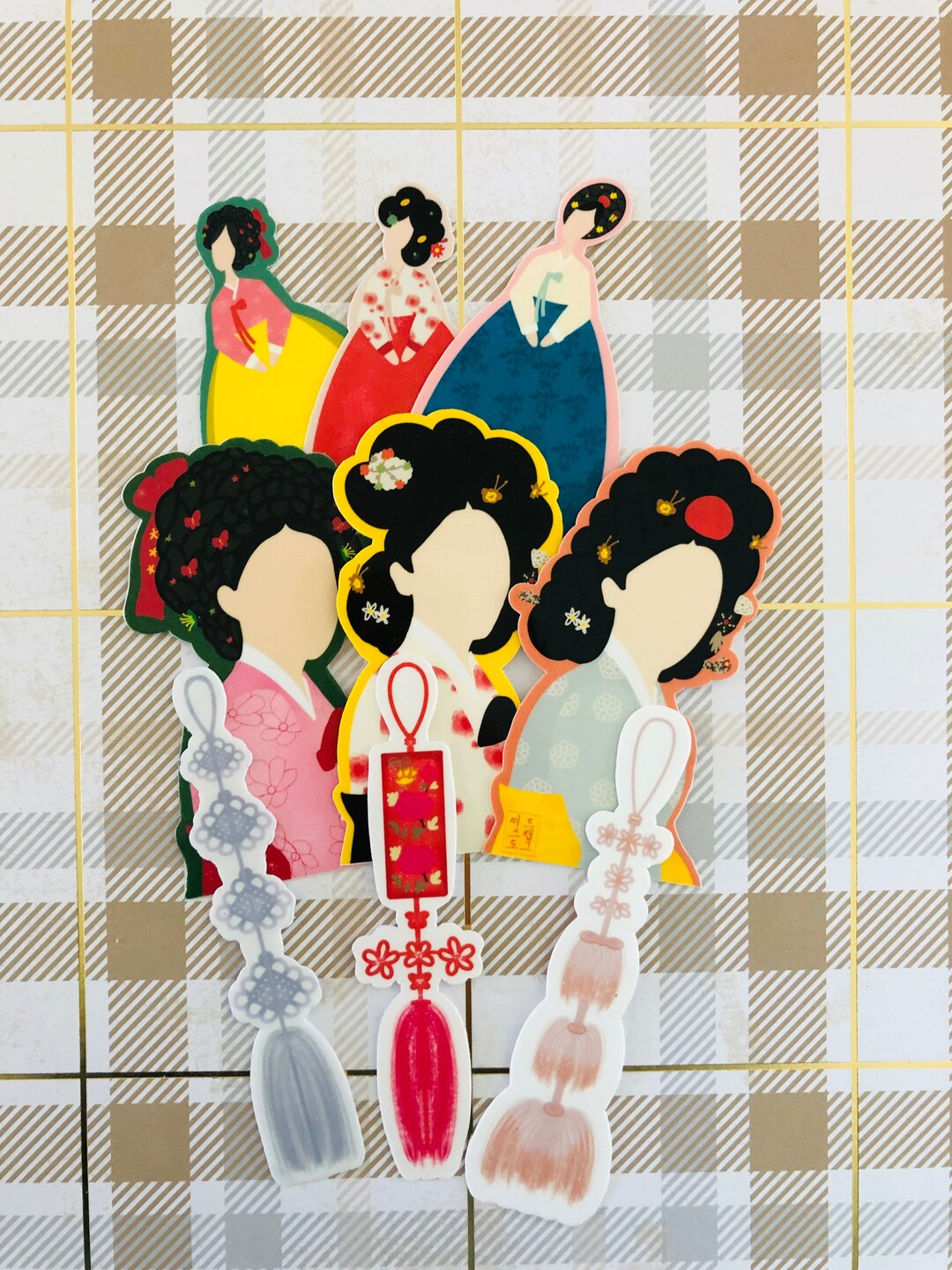 Tour of Korea Stickers Korean Stickers Korean Hanbok Korean - Etsy