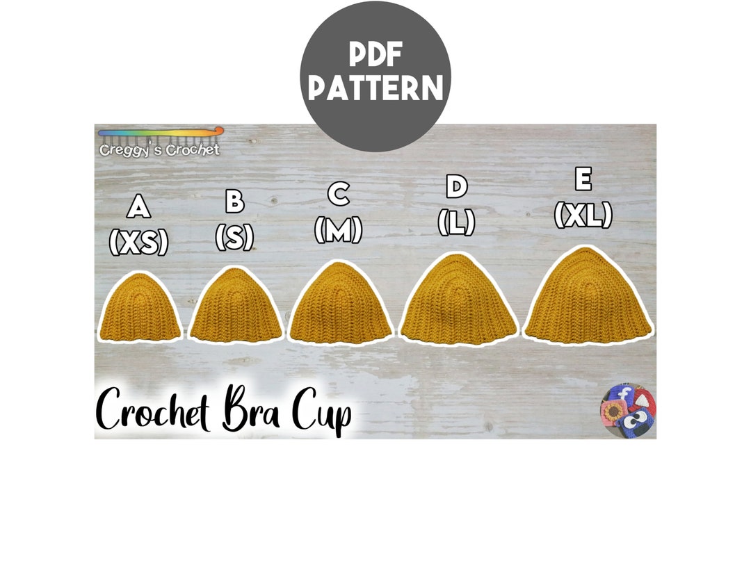 Crochet Bra for ALL Sizes | PDF Pattern - Etsy