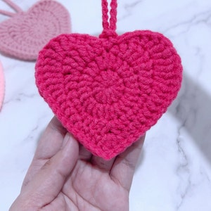 Crochet Heart Small Pouch | PDF Pattern - Etsy