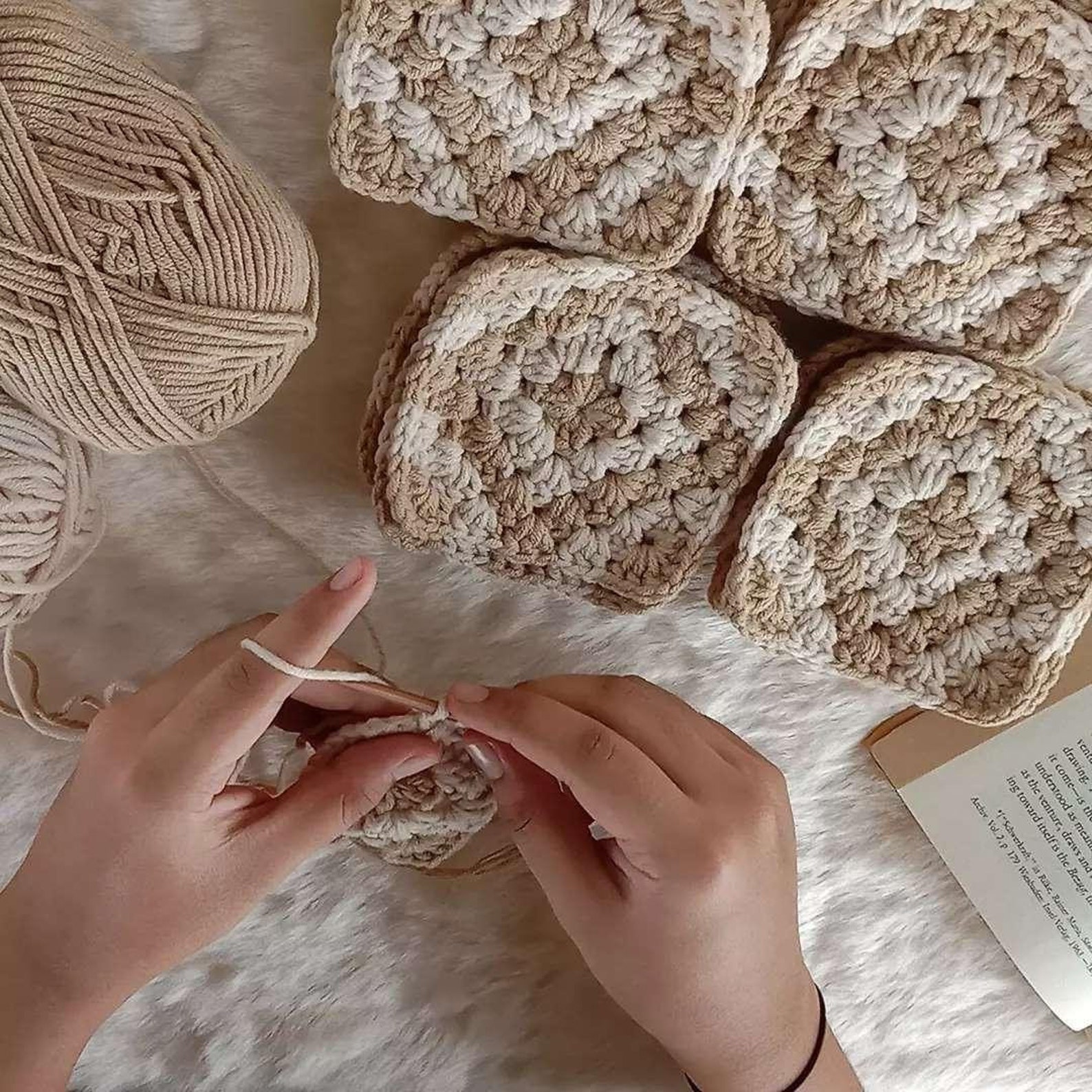 Crochet Diamond Granny Square | PDF Pattern - Etsy