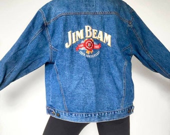 Jim Beam Denim Jacket - Etsy