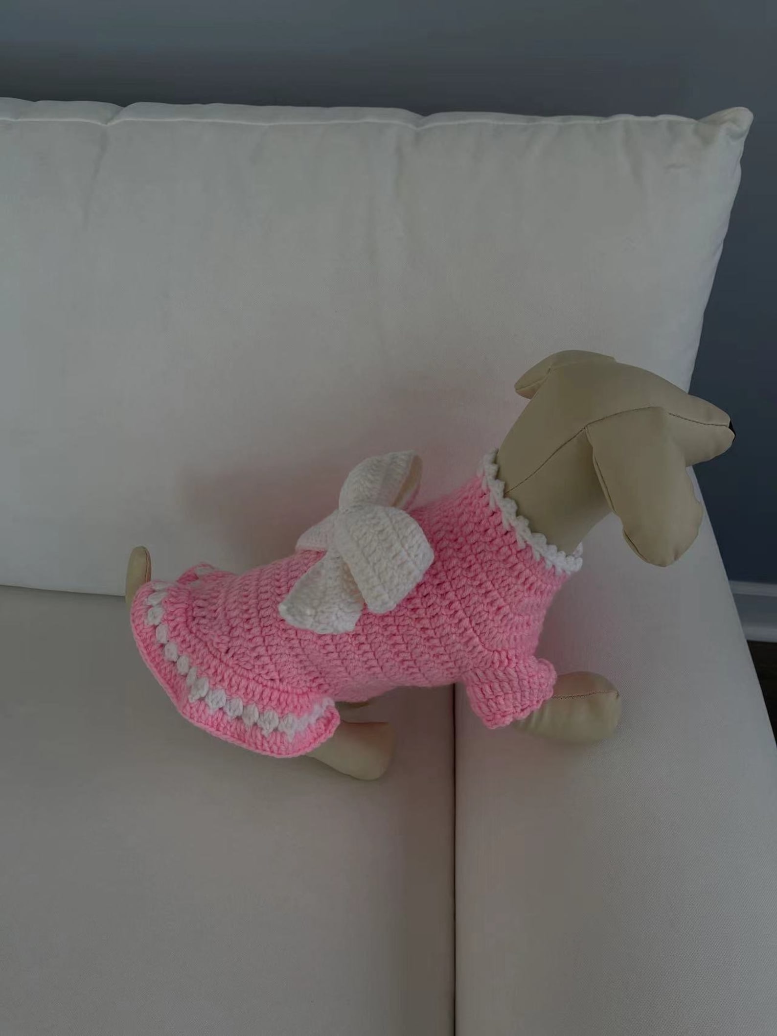 Dog Sweater Crochet Pattern / Crochet Pet Sweater/ Size Small & Medium ...