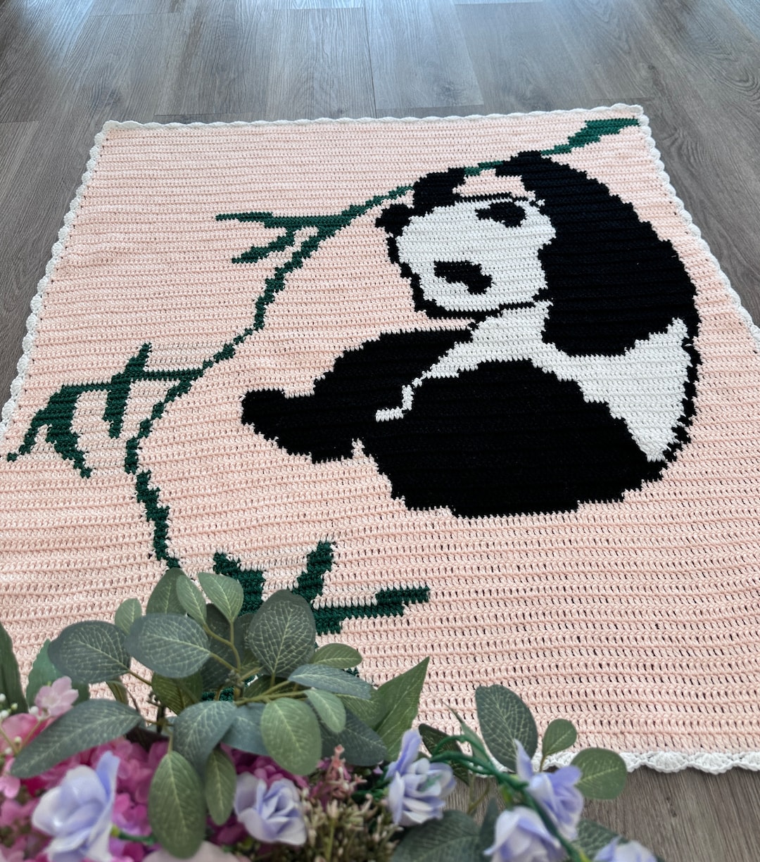 Hanging Panda Blanket Crochet Pattern || Adorable and Unique Baby ...