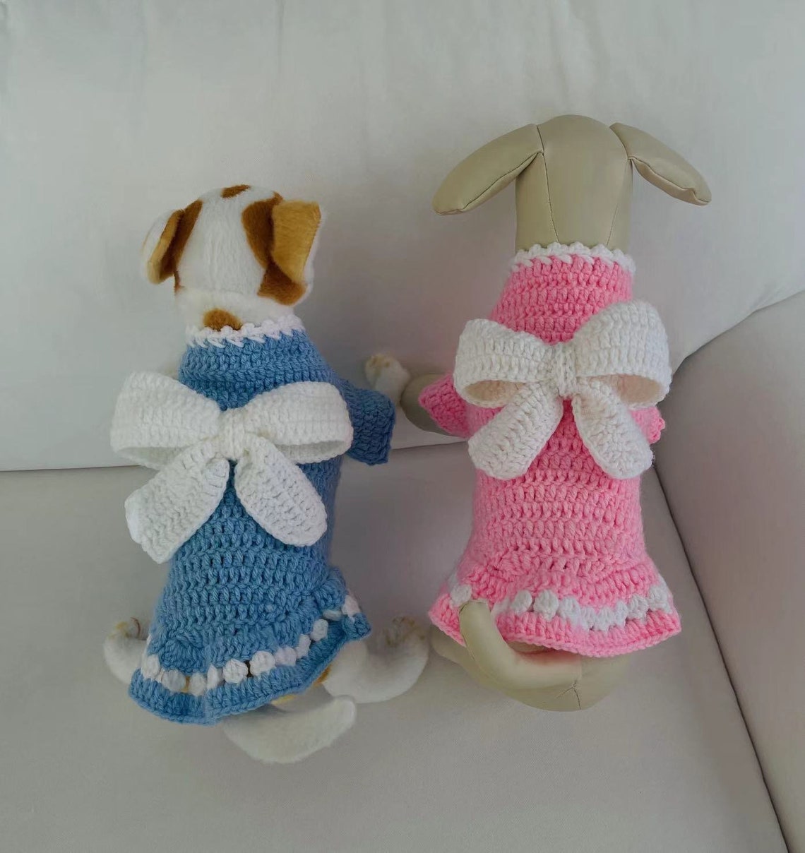 Dog Sweater Crochet Pattern / Crochet Pet Sweater/ Size Small & Medium ...