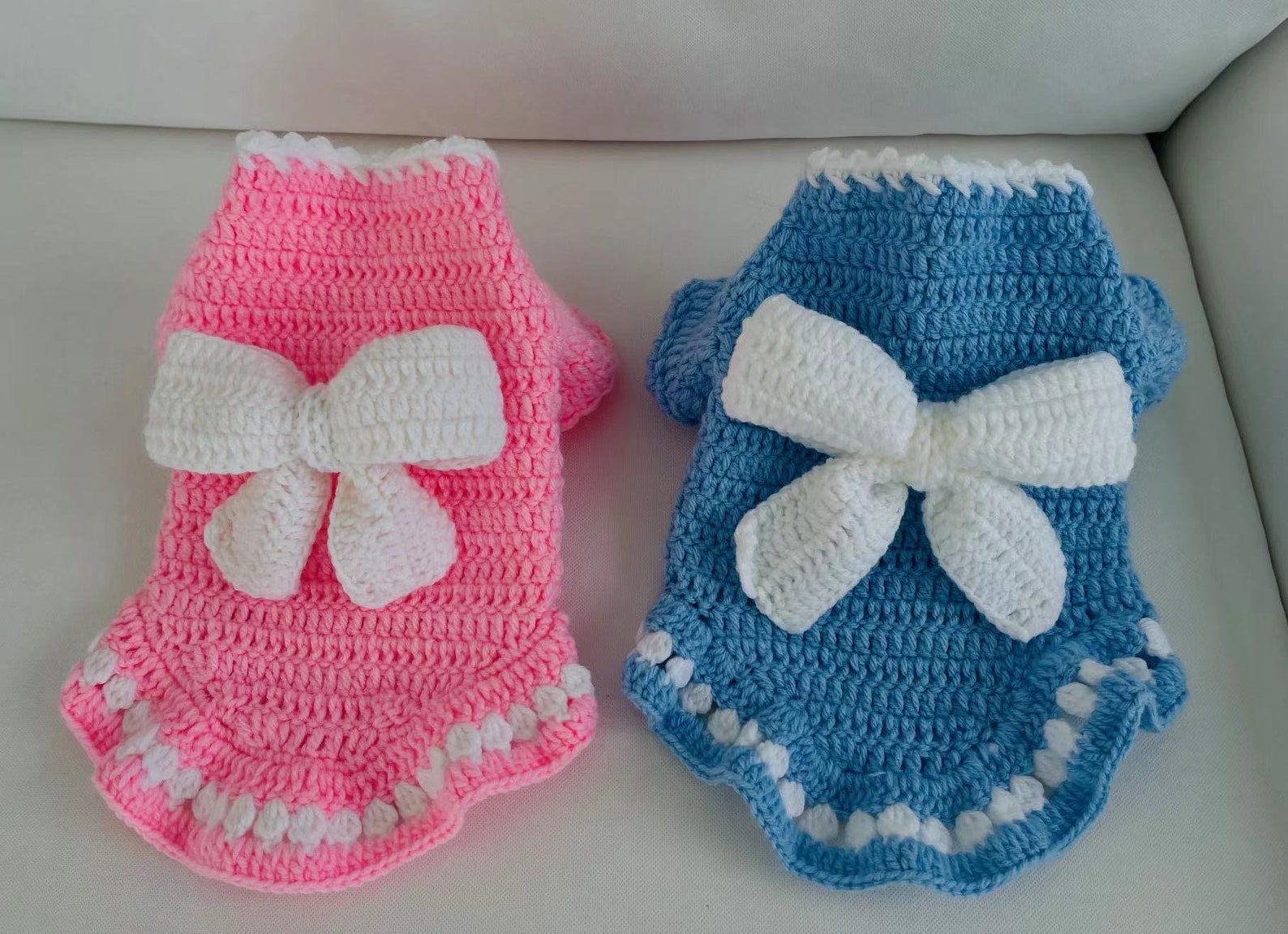 Dog Sweater Crochet Pattern / Crochet Pet Sweater/ Size Small & Medium ...